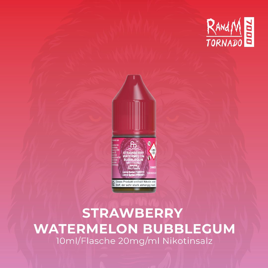 RandM Tornado 20mg- Strawberry-Watermelon-Bubblegum
